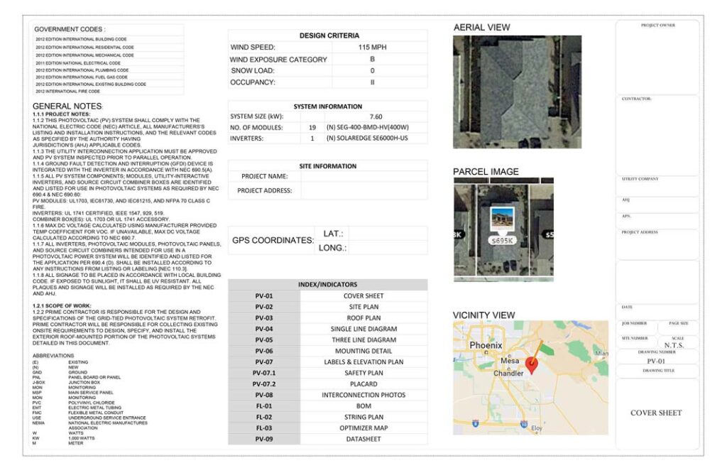 Solar Permit Plans - BattSol Energy Pvt Ltd