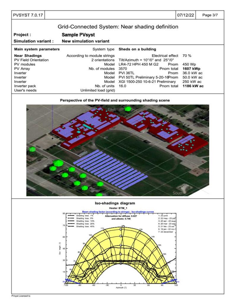 Generation Reports (PVsyst) - BattSol Energy Pvt Ltd